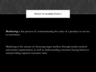 Traditional vs non traditional marketing | PPTX