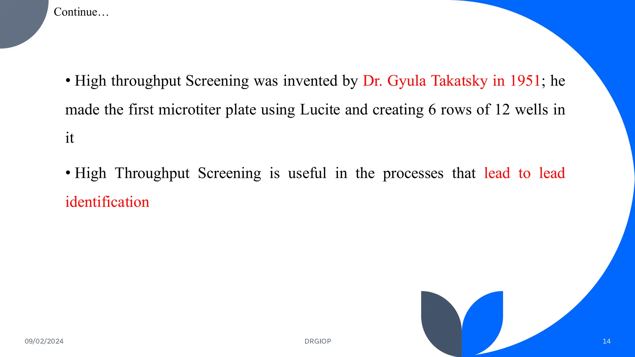 Traditional Vs Rational Drug Design, Methods followed in Traditional Drug Design and High ...