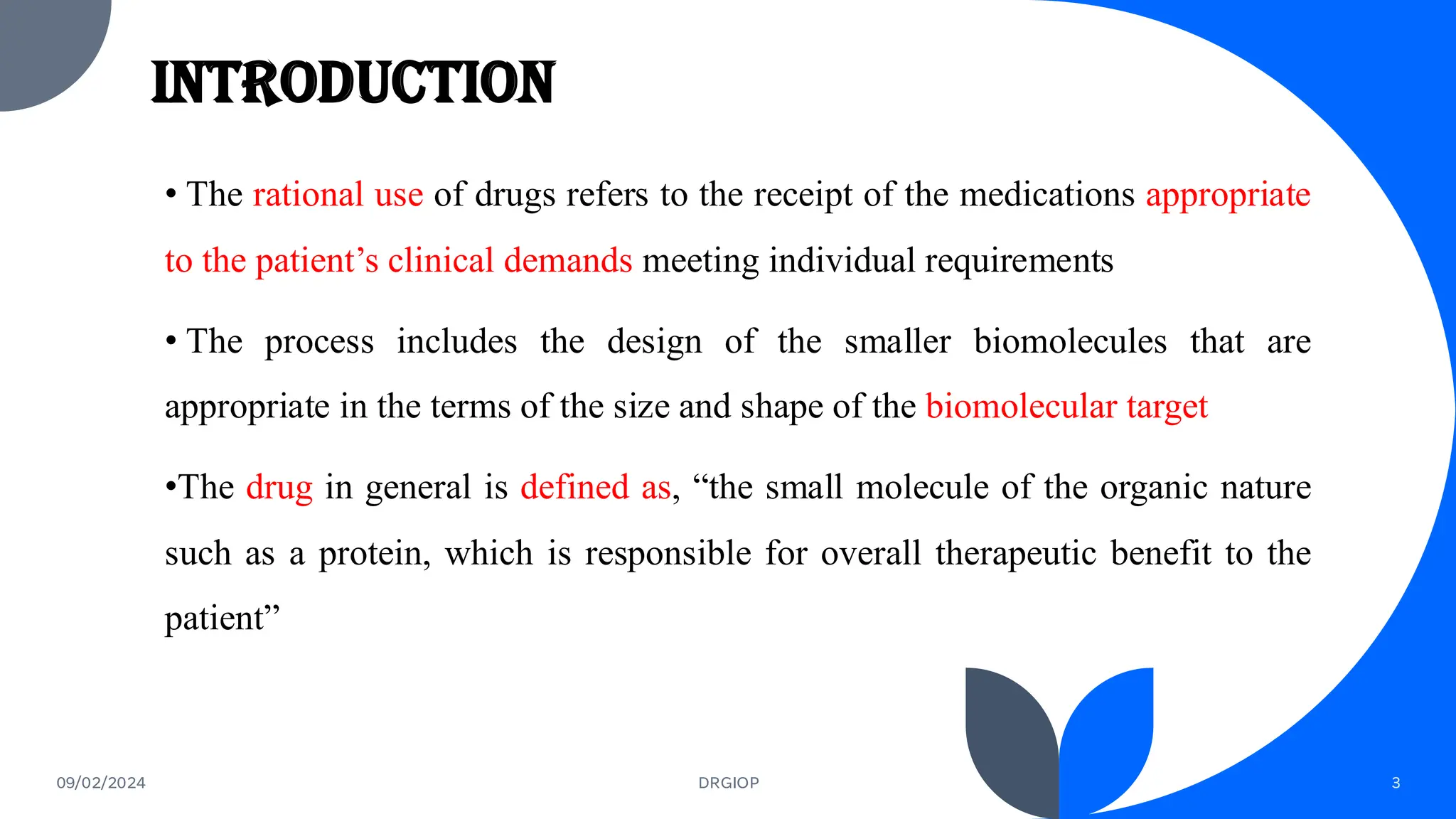 Traditional Vs Rational Drug Design, Methods followed in Traditional ...