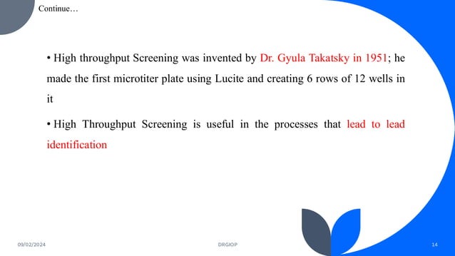 Traditional Vs Rational Drug Design, Methods followed in Traditional ...