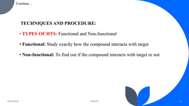 Traditional Vs Rational Drug Design, Methods followed in Traditional ...