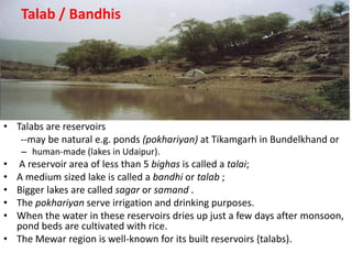 Traditional water harvesting in India Part 3 | PPTX
