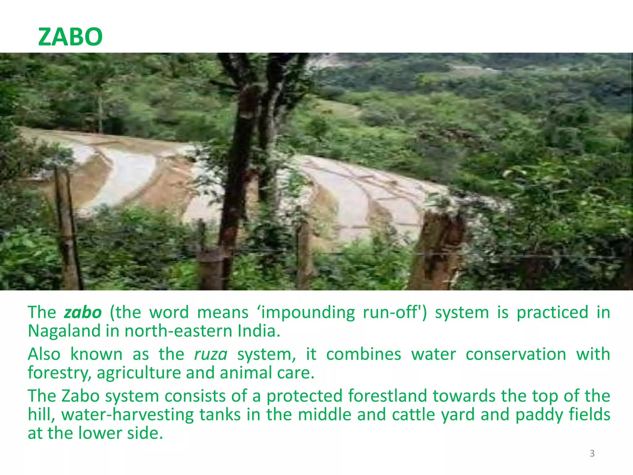 Traditional water harvesting in India Part 1 | PPTX