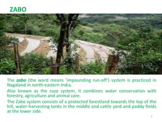 Traditional water harvesting in India Part 1 | PPTX