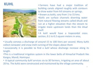 Traditional water harvesting in India Part 1 | PPTX