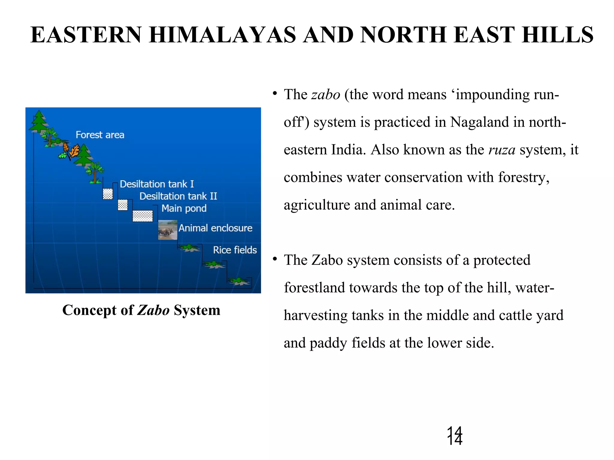 Traditional water harvesting methods – their role and scope in ...
