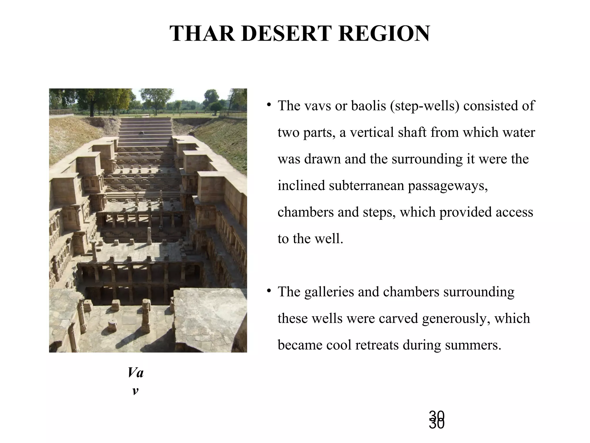 Traditional water harvesting methods – their role and scope in ...