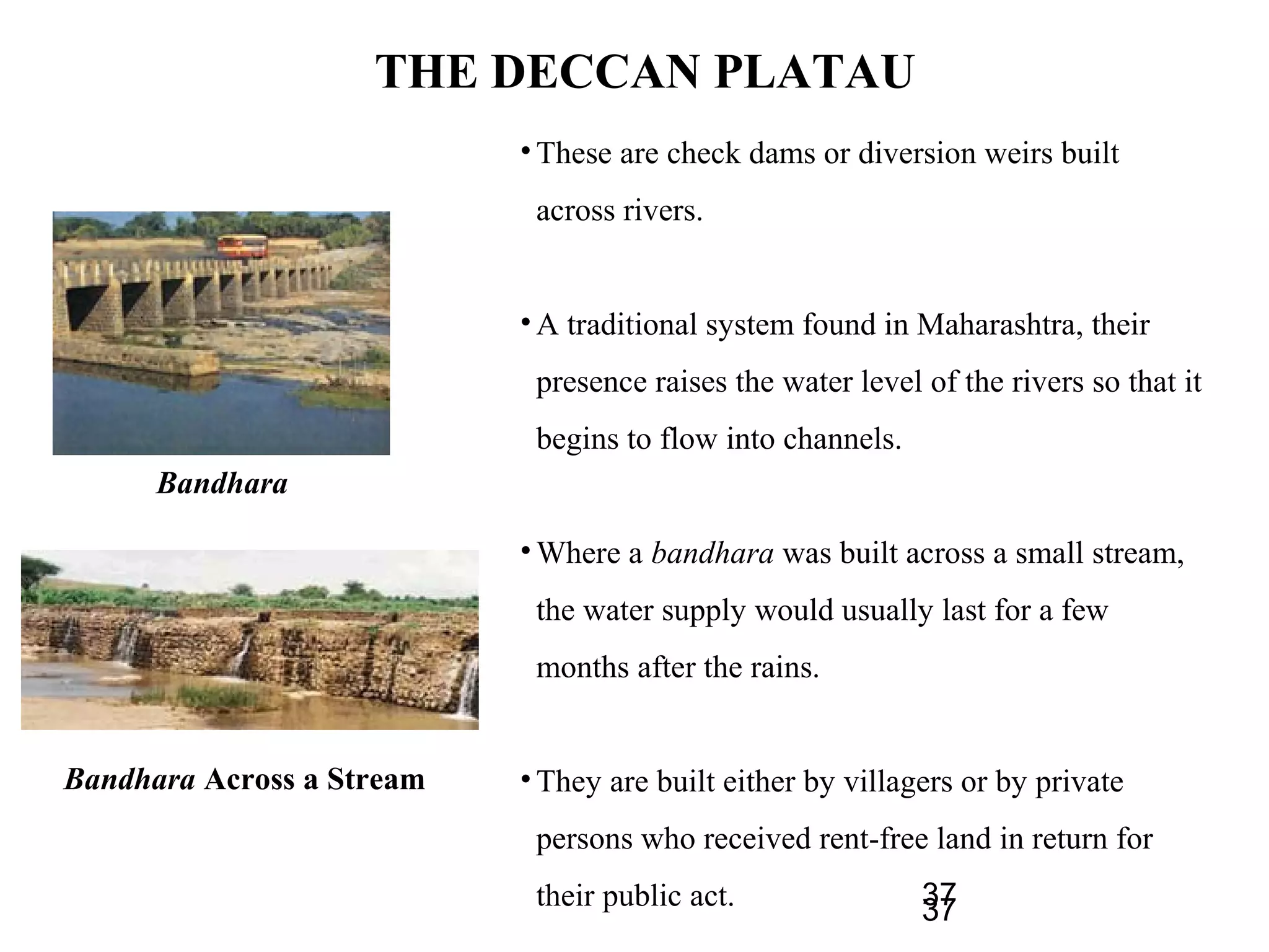 Traditional water harvesting methods – their role and scope in ...