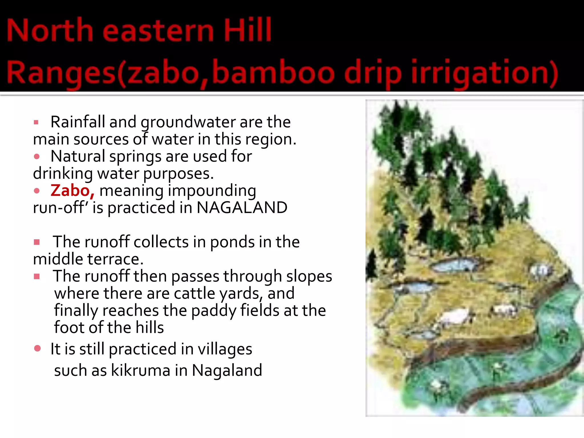 Traditional water harvesting systems of india | PPTX