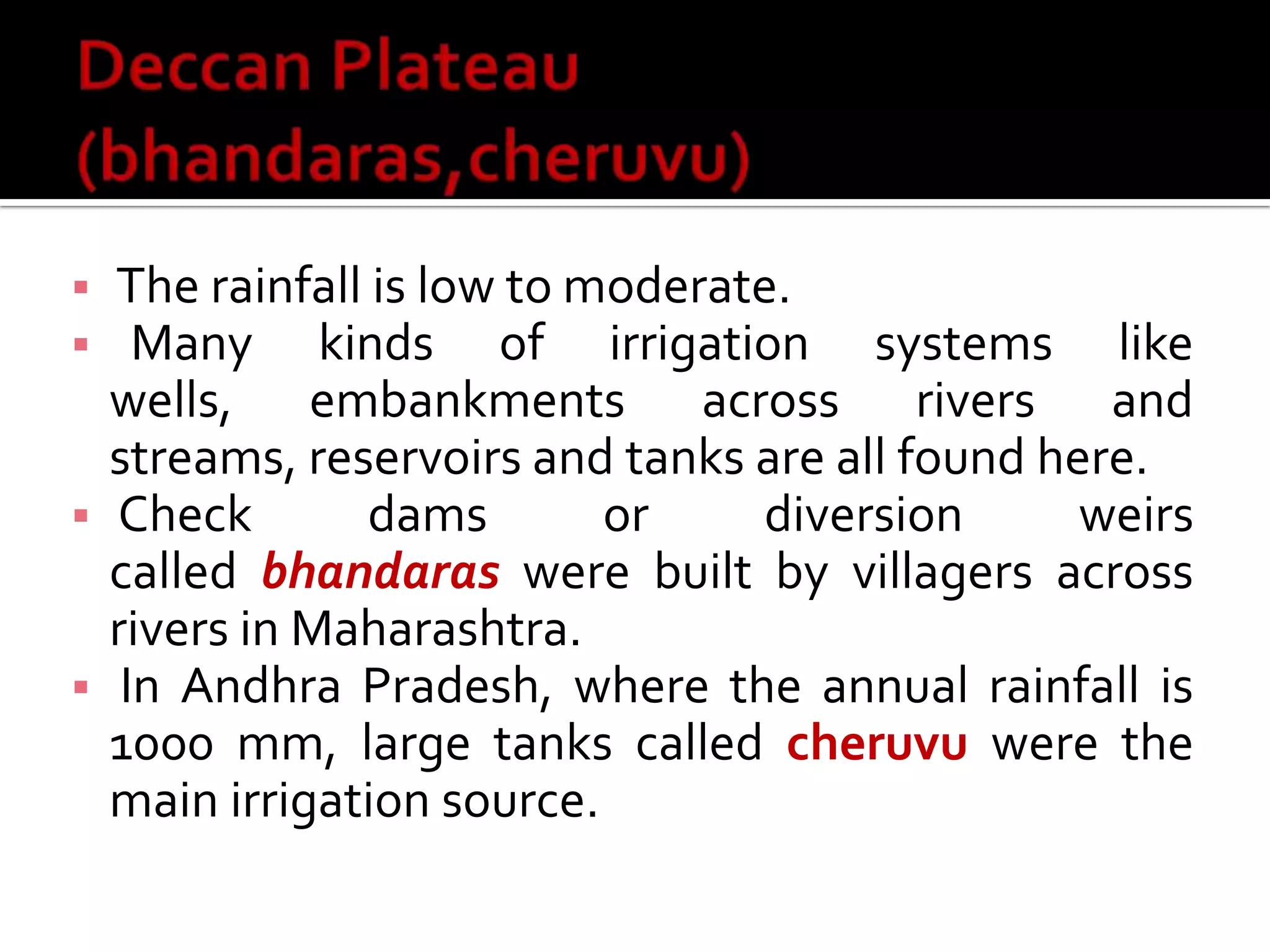 Traditional water harvesting systems of india | PPTX