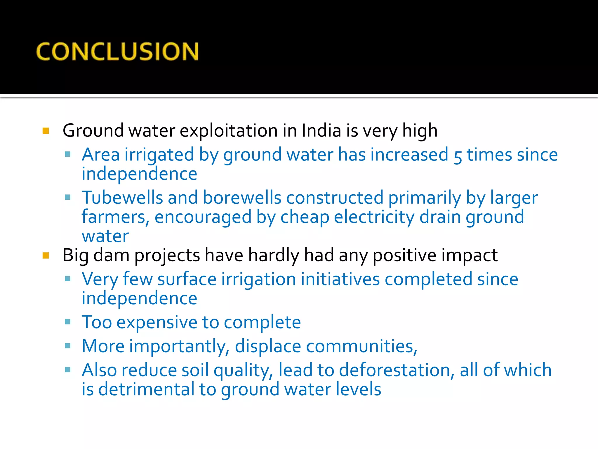 Traditional water harvesting systems of india | PPTX