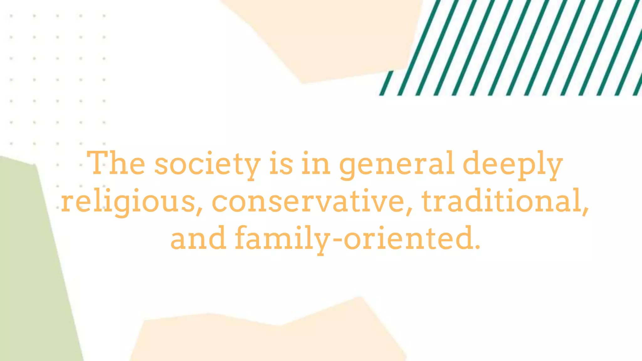 Tradition and Culture | PPTX