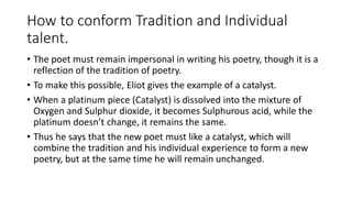 Tradition and individual talent.ppt