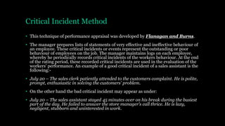 Tradition method of performance appraisal | PPTX