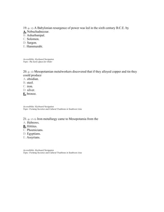 Traditions and Encounters A Brief Global History Volume 1 4th Edition ...