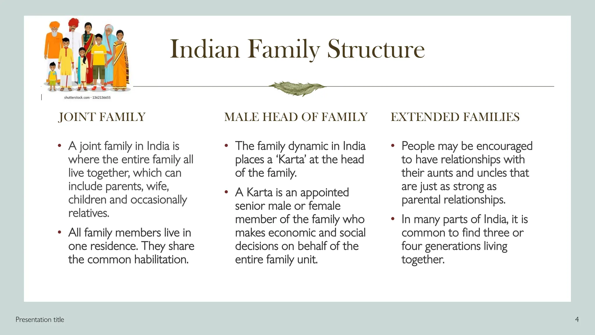 TRADITIONS AND CULTURE IN INDIAN FAMILIES | PDF