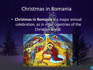 Traditions and customs for christmas in romania | PPTX