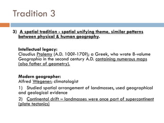 TraditionsofGeography.pdf only for geopgrapic | PDF