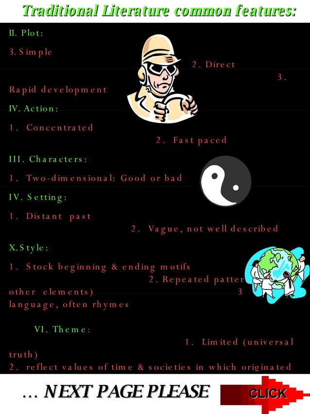 Traditional Literature | PPT | Fantasy | Genres