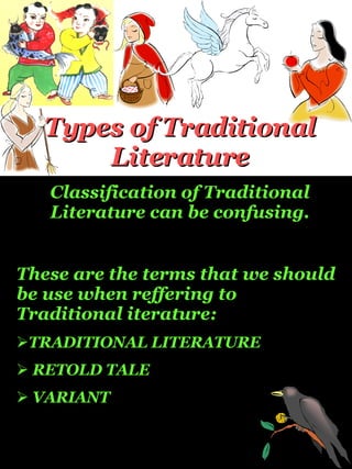 Traditional Literature | PPT