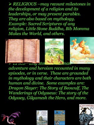 Traditional Literature | PPT