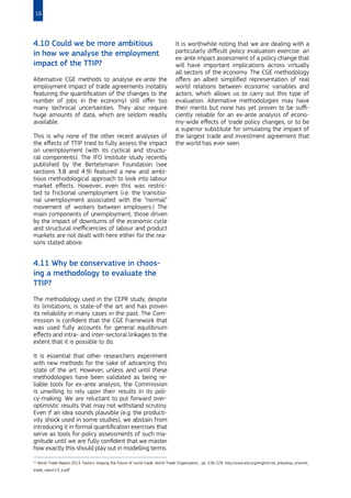 TTIP: The Economic Analysis Explained | PDF