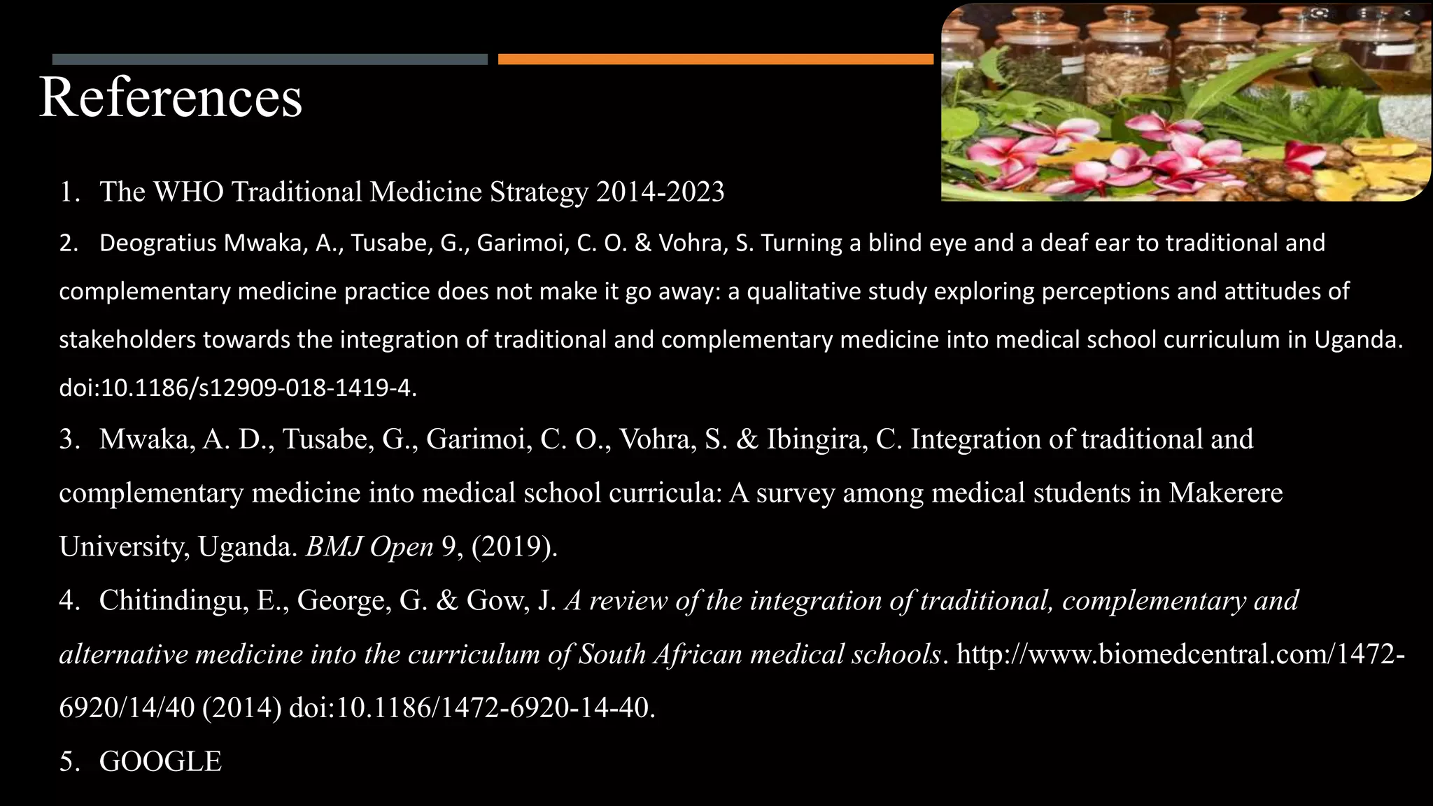 Tradtional and complementary medicine | PPTX