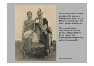 Tradtional Manipuri Phanek | PDF