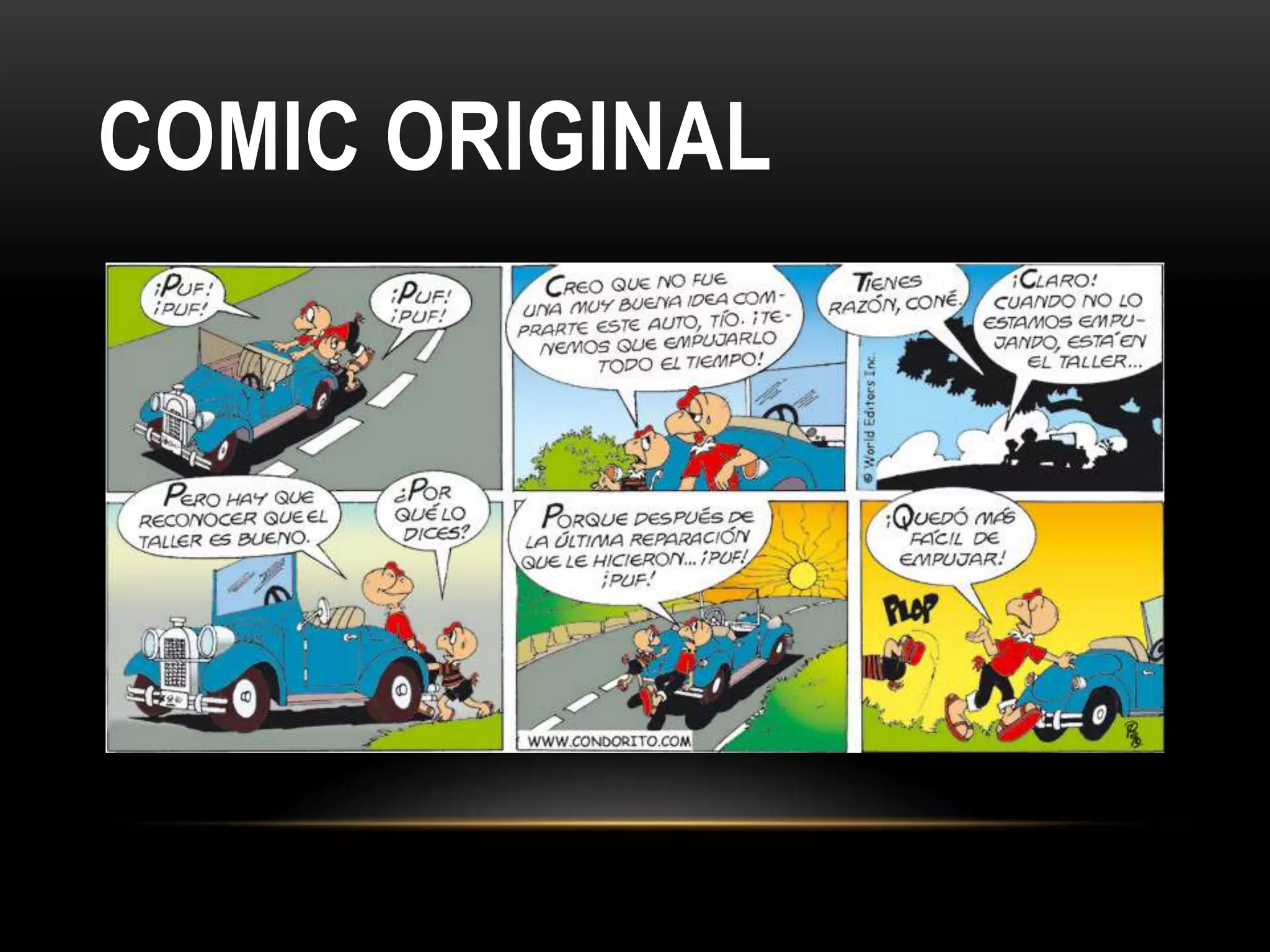 Traduccion comics condorito | PPTX