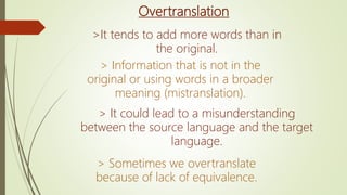 Semantic and Communicative translation | PPTX