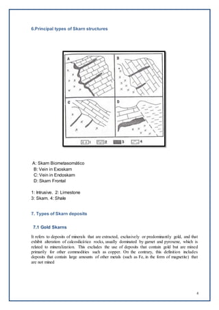 Traducido yacimientos skarn | DOCX | Chemistry | Science