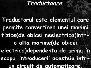 Traductoare de deplasare | PPT
