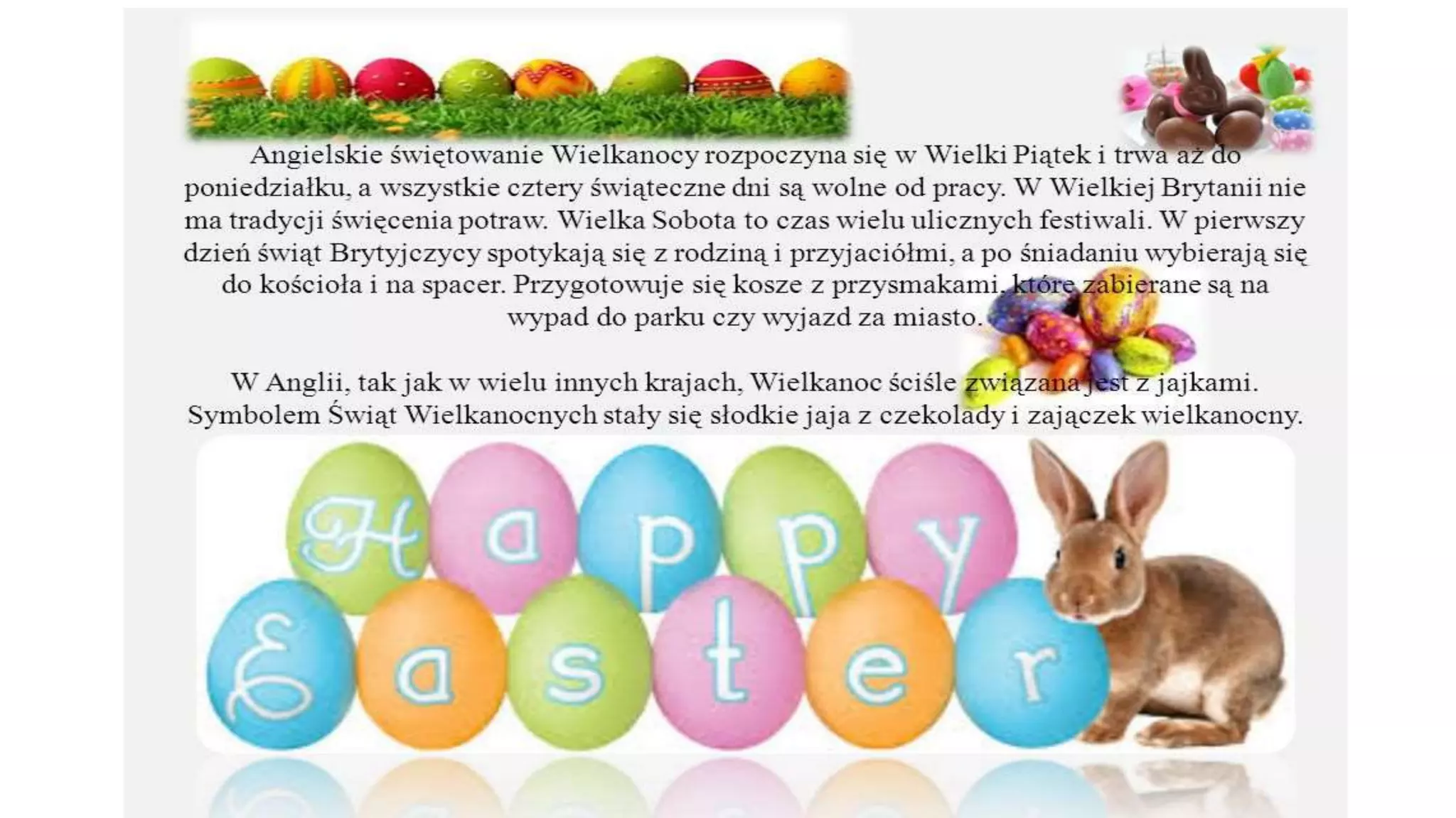Easter traditions in Great Britain | PPTX