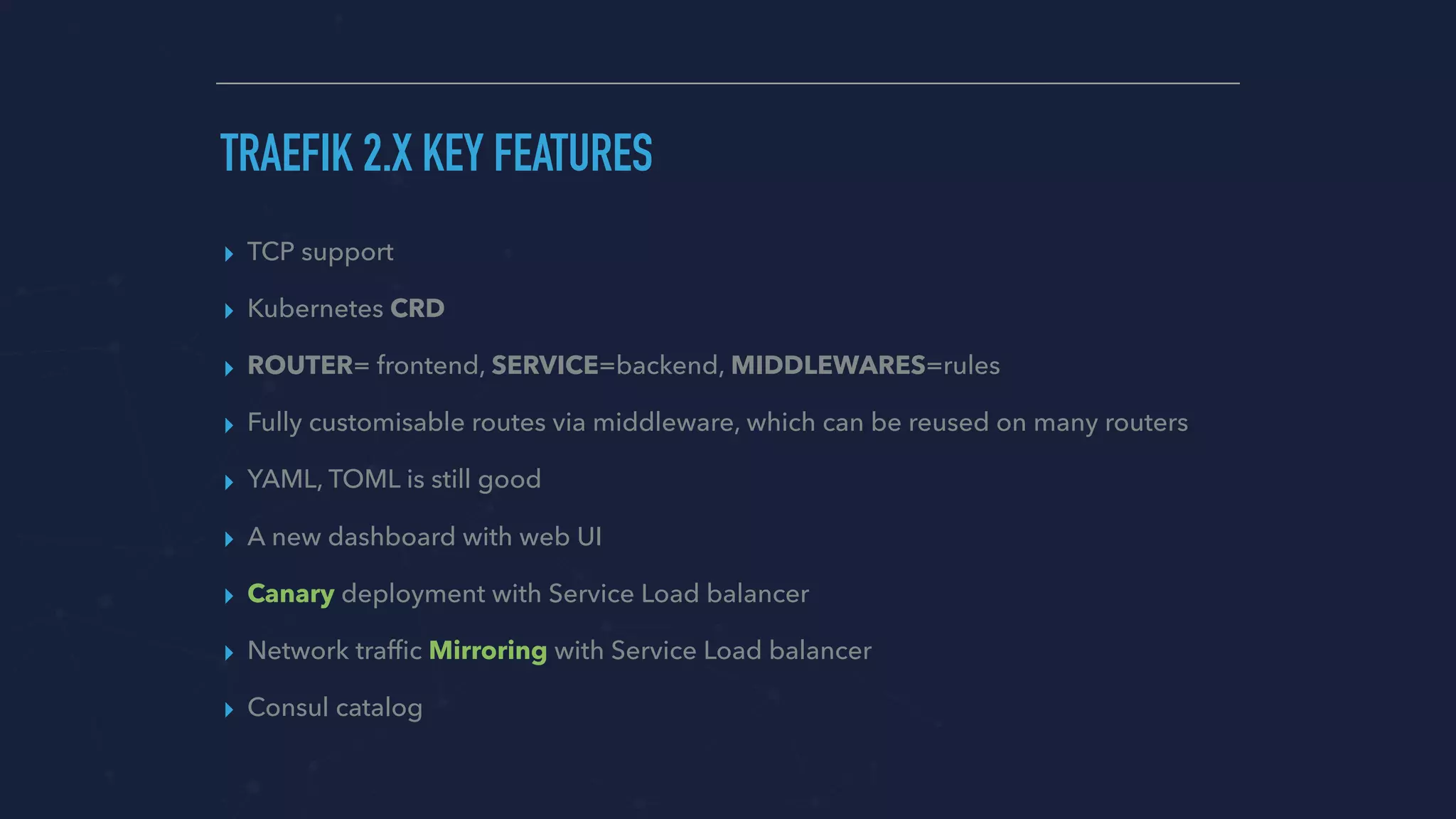 Traefik as an open source edge router for microservice architectures | PPT