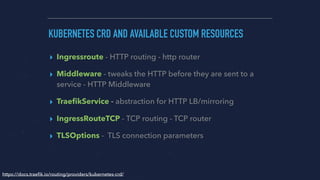 Traefik as an open source edge router for microservice architectures | PPT