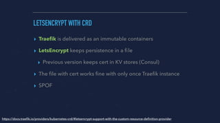 Traefik as an open source edge router for microservice architectures | PPT