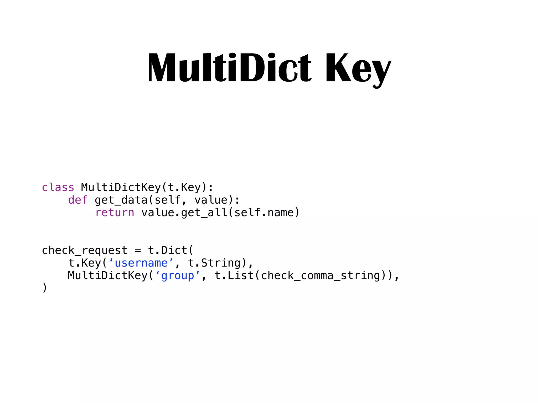 Trafaret: monads and python | PPT