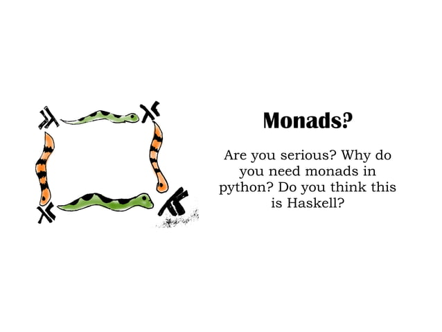 Trafaret: monads and python | PPT