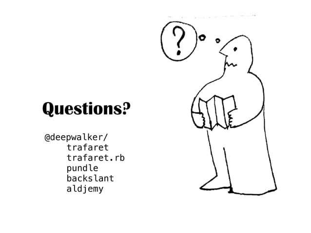 Trafaret: monads and python | PPT