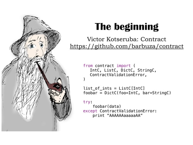 Trafaret: monads and python | PPT