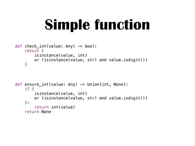 Trafaret: monads and python | PPT