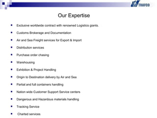 INTRODUCTION TO TRAFCO LOGISTICS (PVT) LTD | PPT