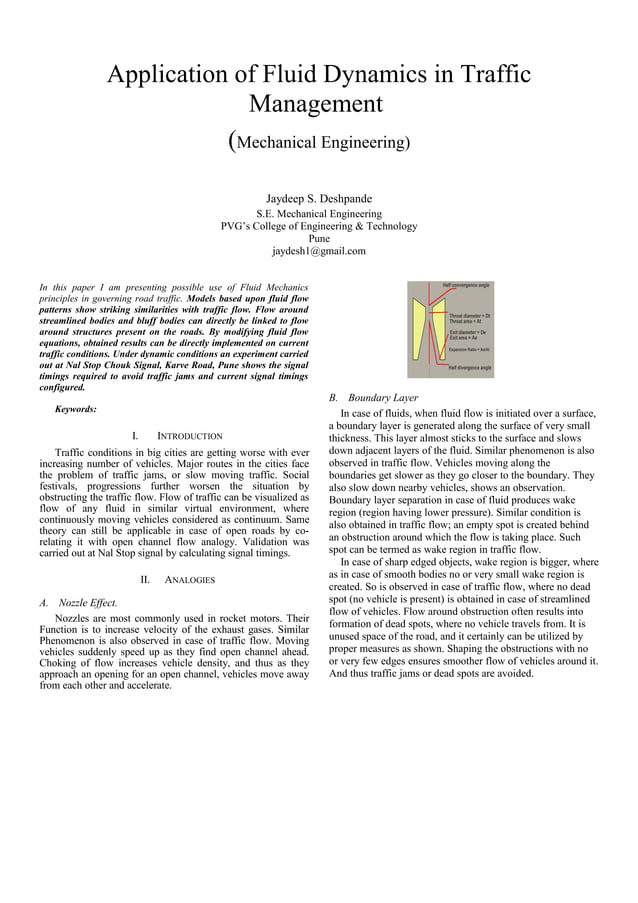 Traffic management | DOC | Physics | Science