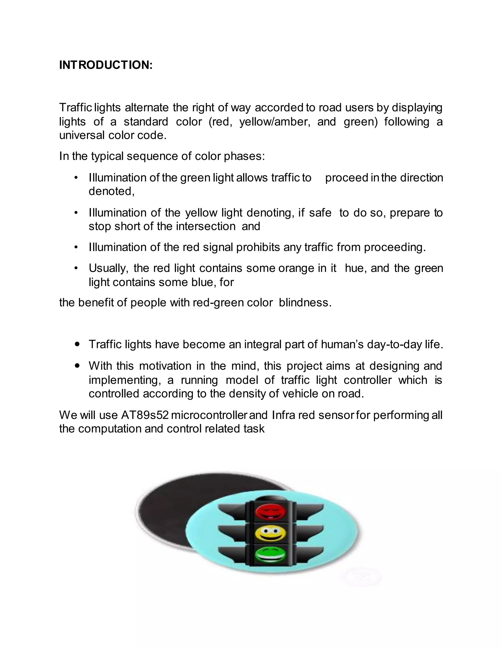 Traffic light using plc | DOCX