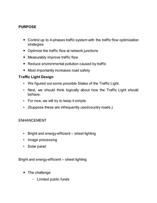 Traffic light using plc | DOCX