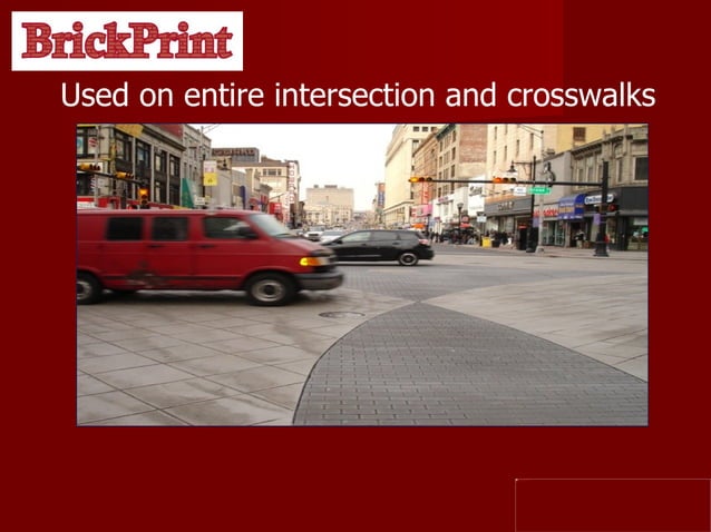 Traffic Calming USA- BRICKPRINT | PPT
