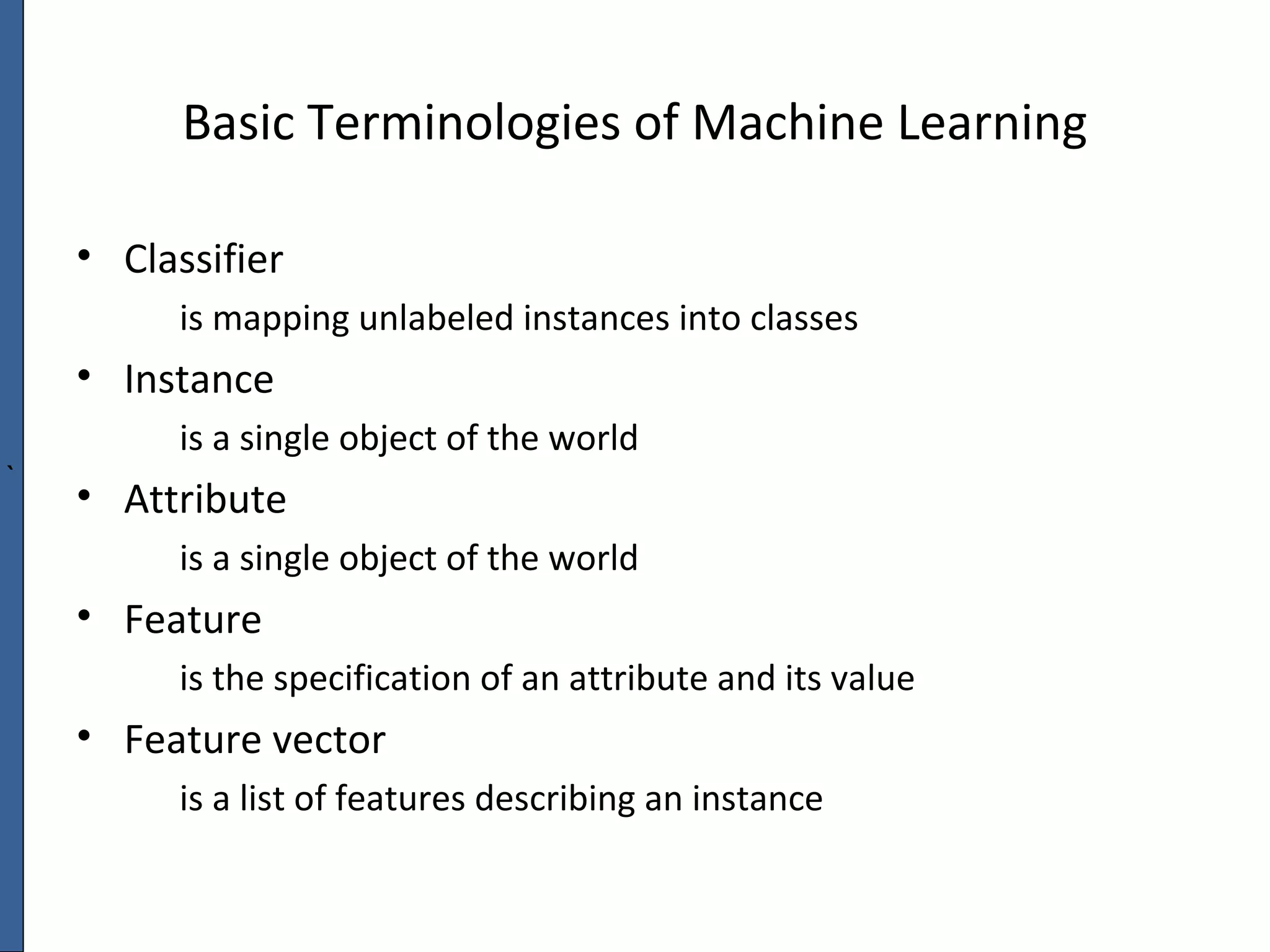 ` Traffic Classification based on Machine Learning | PPT