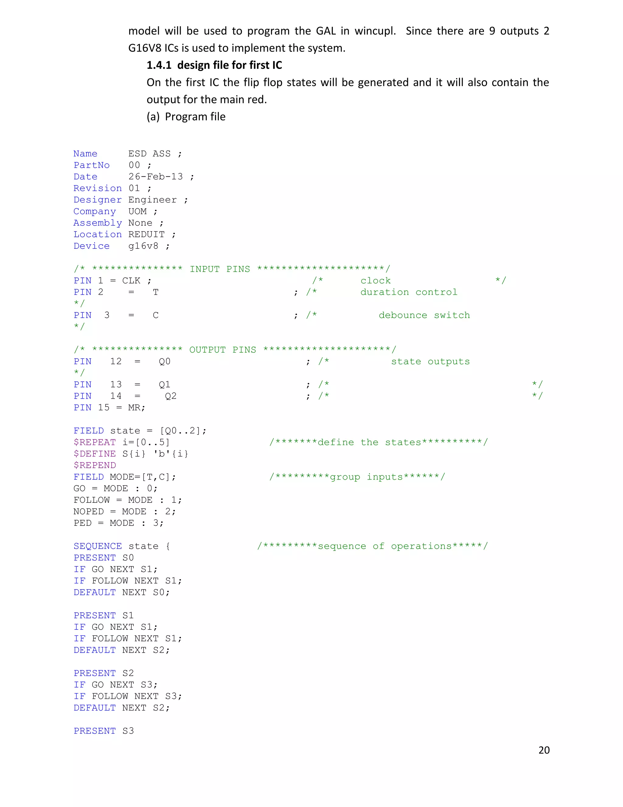 Traffic light Controller Design | PDF