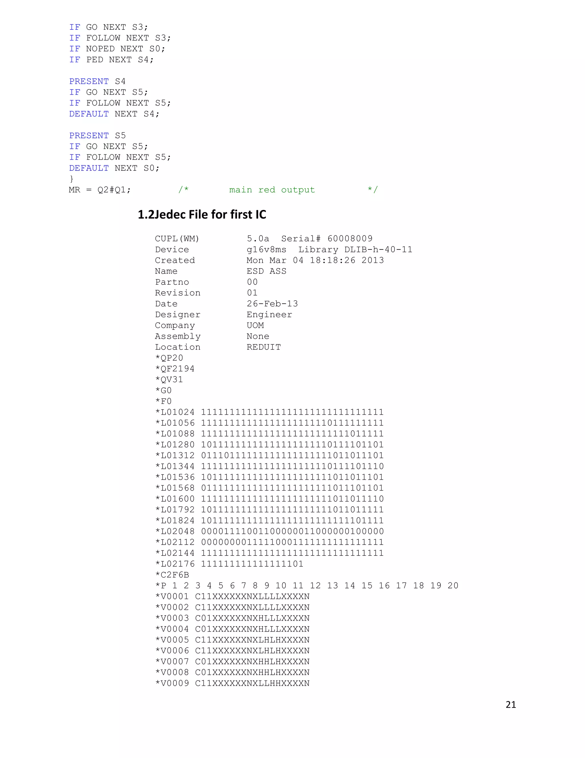 Traffic light Controller Design | PDF