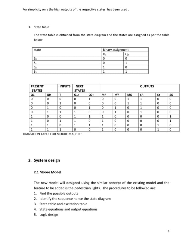 Traffic light Controller Design | PDF